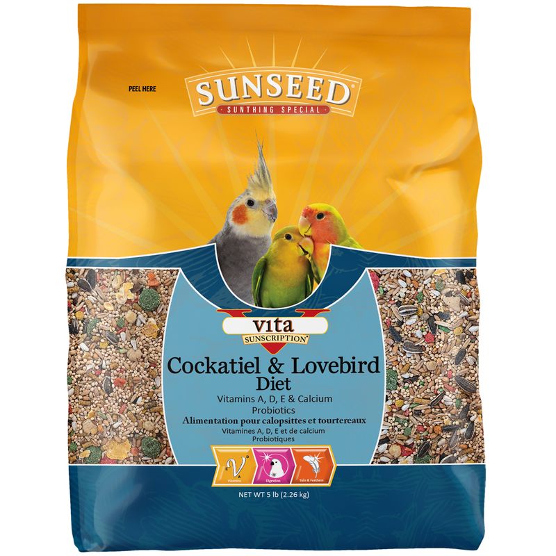 Vita Cockatiel & Lovebird Diet - Arroyo's Feed N' Grain