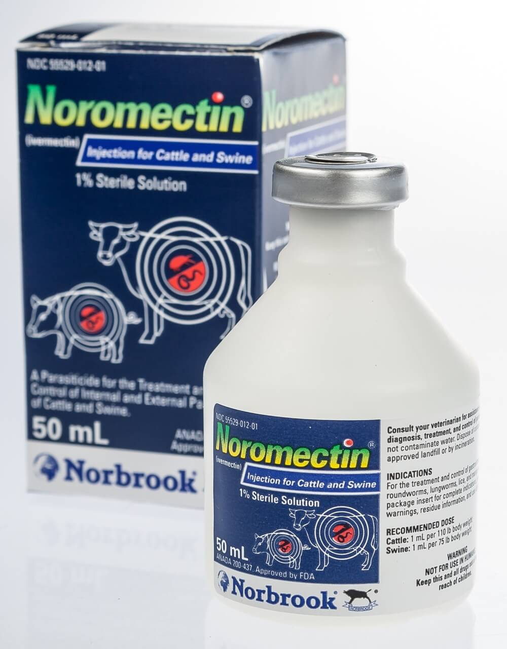 Noromectin :Injection for Cattle and Swine - Arroyo's Feed N' Grain